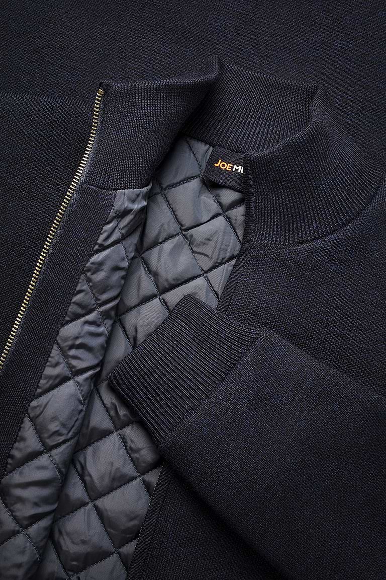 Joe Jacket Extra Long True Navy | Joe Merino