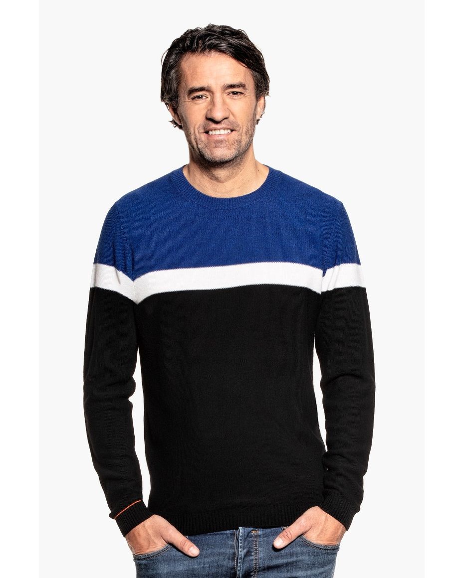 Bee Colorblock Ink Blue