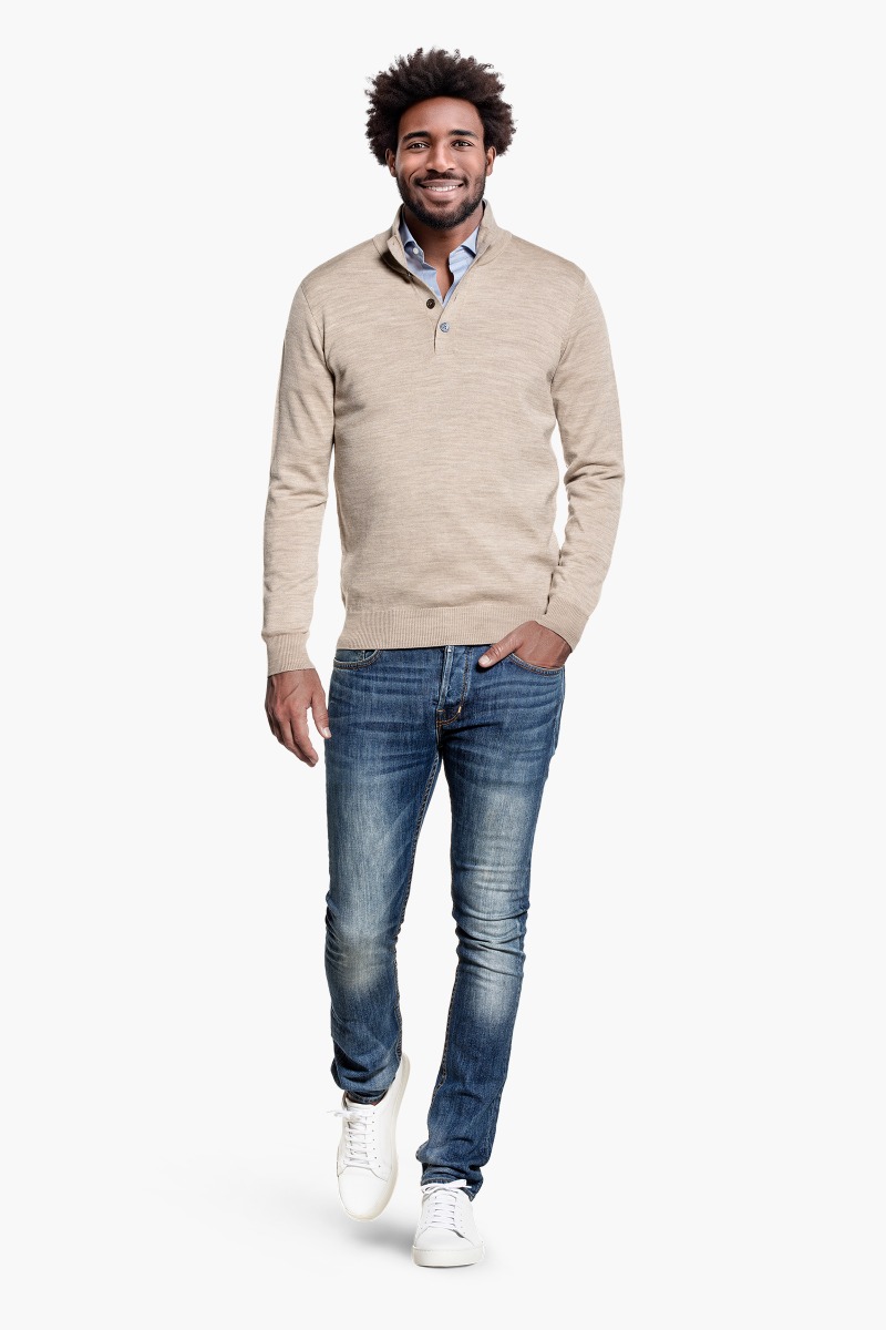 Joe Button 3D Desert Beige