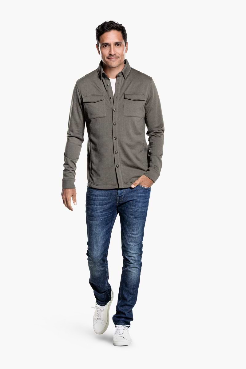 Joe Overshirt Pockets Military