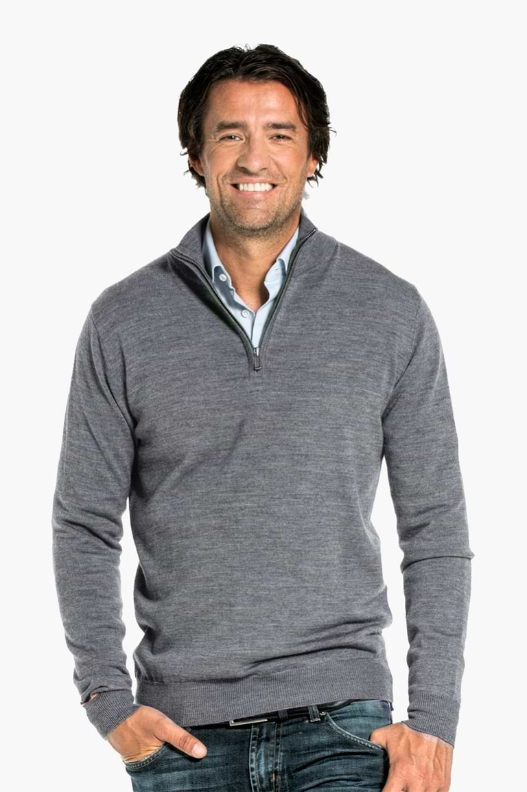 Joe Zip Harvard Grey | Joe Merino