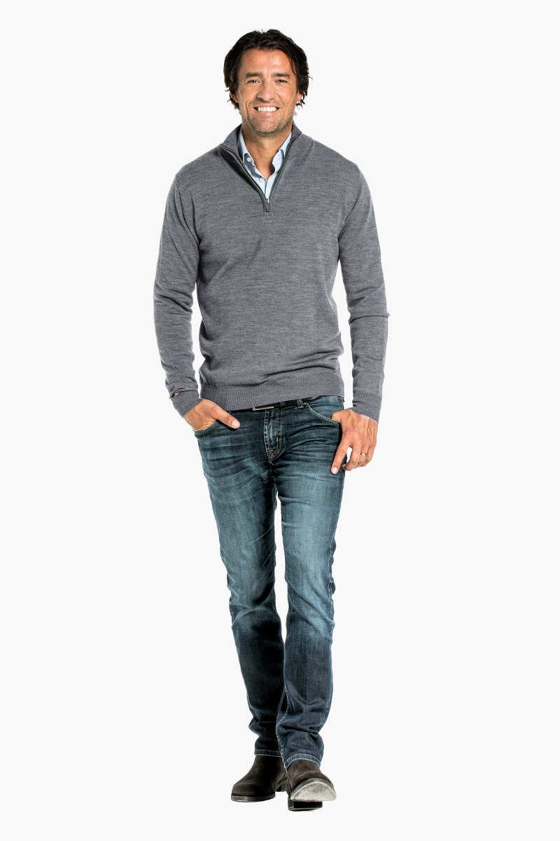 Joe Zip Harvard Grey | Joe Merino